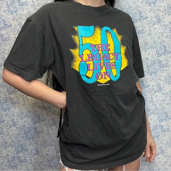 Vintage | Shirts | Vintage Graphic Tee Spencers Gifts 5th Birthday ...